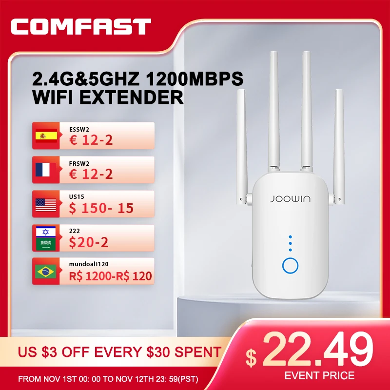 Wireless Wifi Repeater Router Extender 300mbps | Extend Wifi Range ...