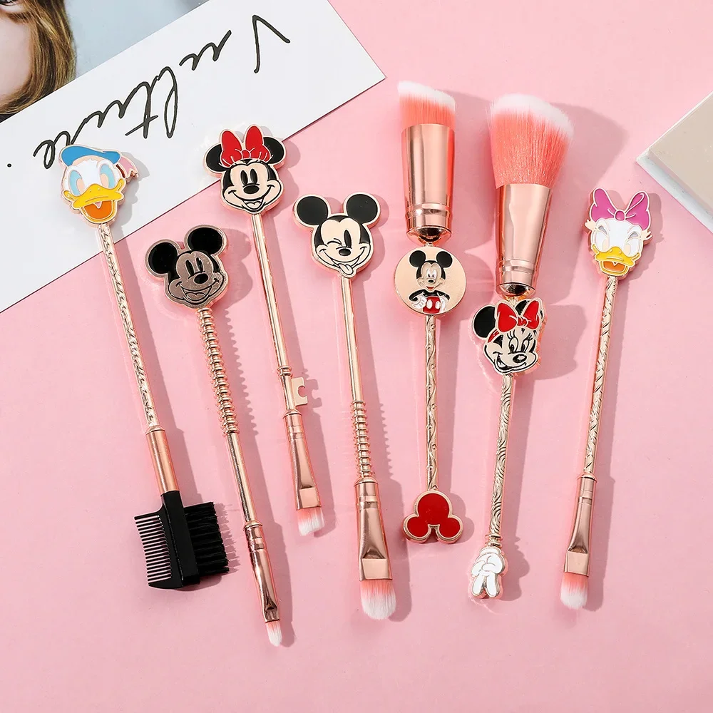 7pcs-Makeup-Brushes-Set-Disney-Themes-Cartoon-Mickey-Mouse-Minnie ...
