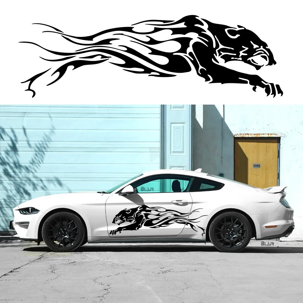 2PCS-Outrageous-totem-car-sticker-DIY-adornment-modelling-originality ...