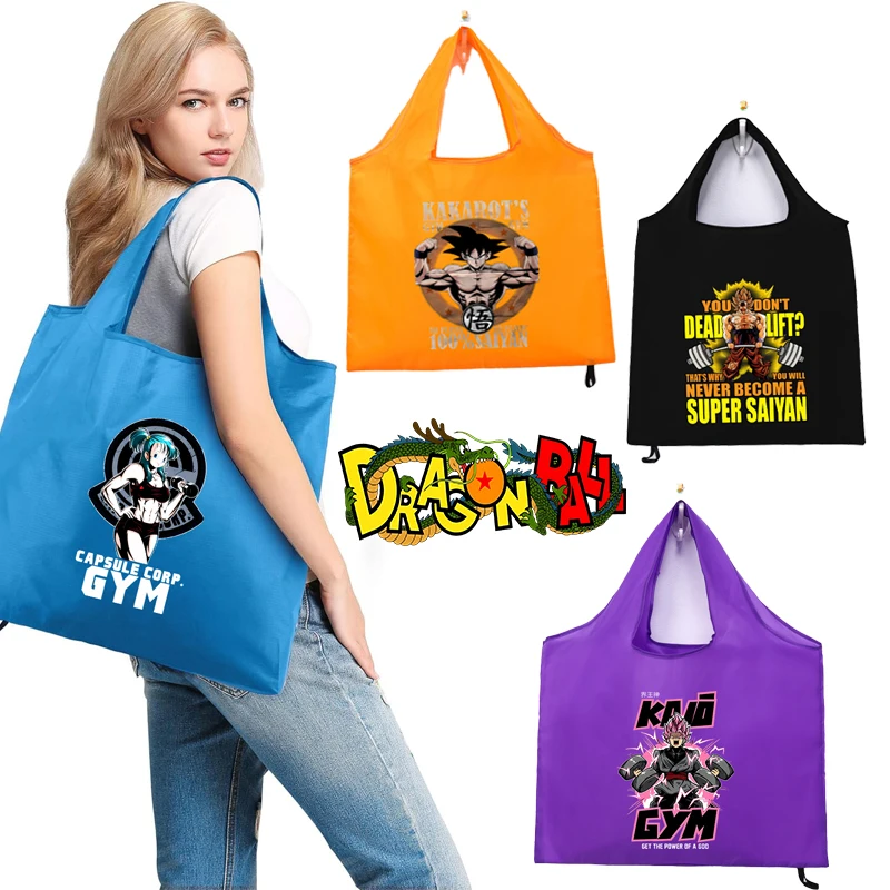 Dragon-Ball-Folding-Shopping-Bags-Anime-Goku-Fashion-Kawaii-Reusable ...