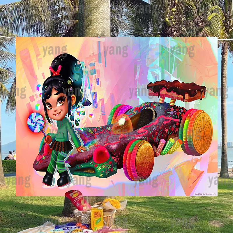Wreck It Ralph Vanellope Kart Destroyed
