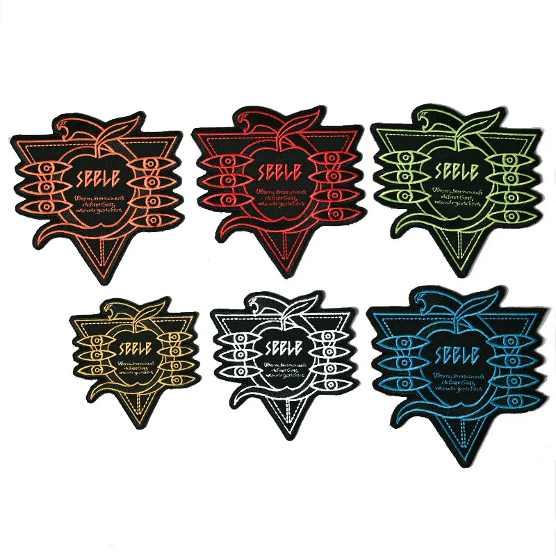 Embroidery-Patch-EVA-NERV-SEELE-EVA-Snake-Anime-Badges-For-Clothes-Vest ...