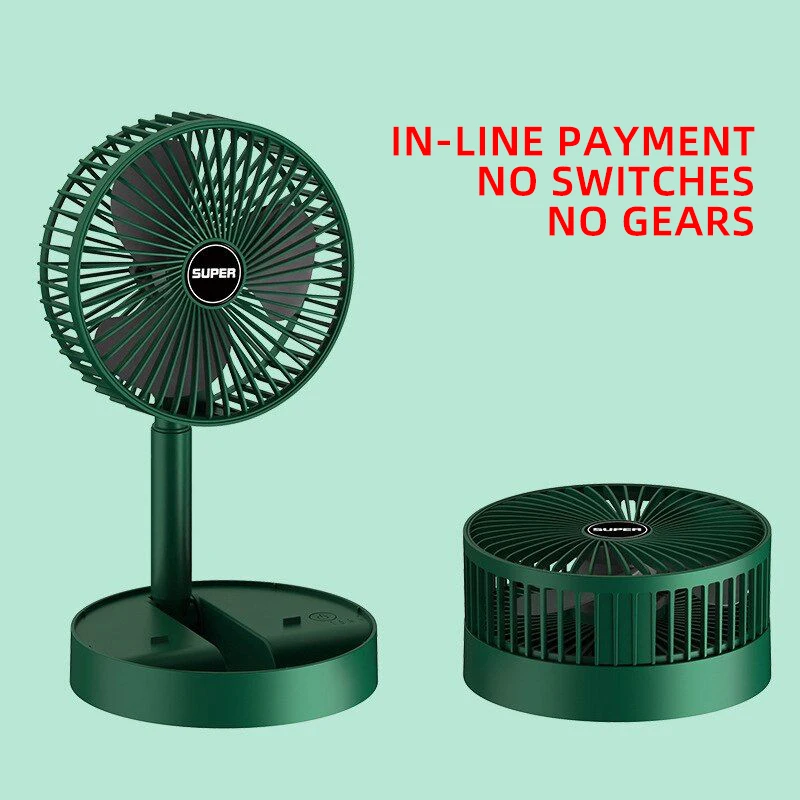 캠핑용 선풍기 소형선풍기 책상선풍기 2 In 1 Foldable Fan Usb Plug S 티몬