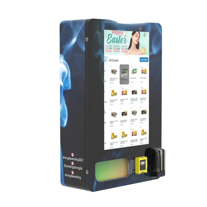 Touch Screen Vending Machines