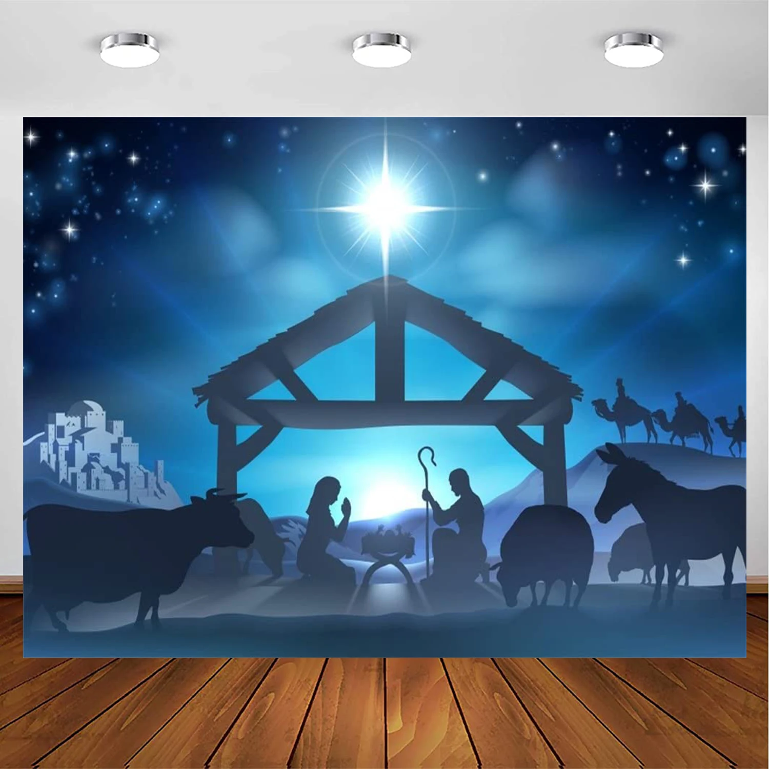 Manger Backdrop