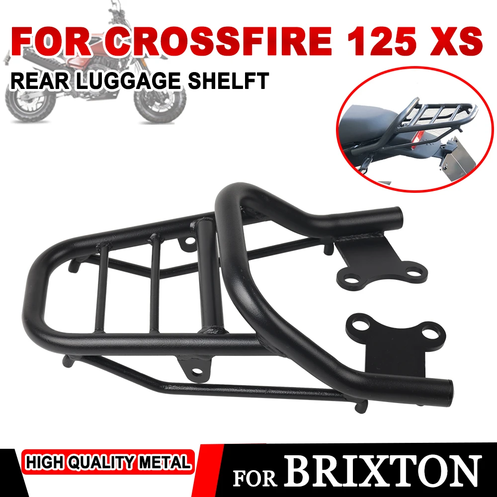 For Brixton Crossfire 125 XS 125XS Rear Seat Luggage Carrier Cargo ...
