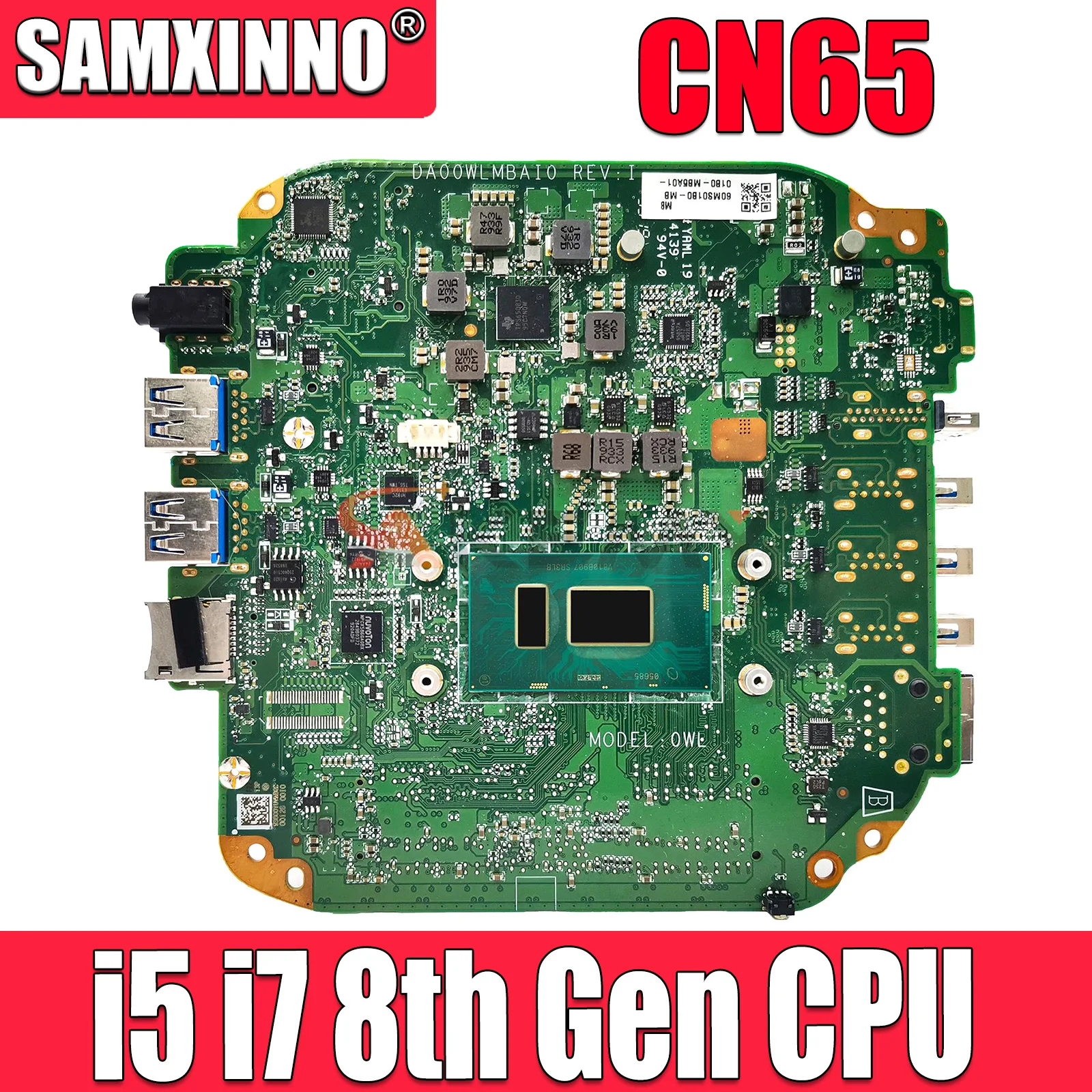 For-Asus-Chromebox-CN65-DA00WLMBAI0-Mainboard-CN65-With-I5-8250U-I7 ...