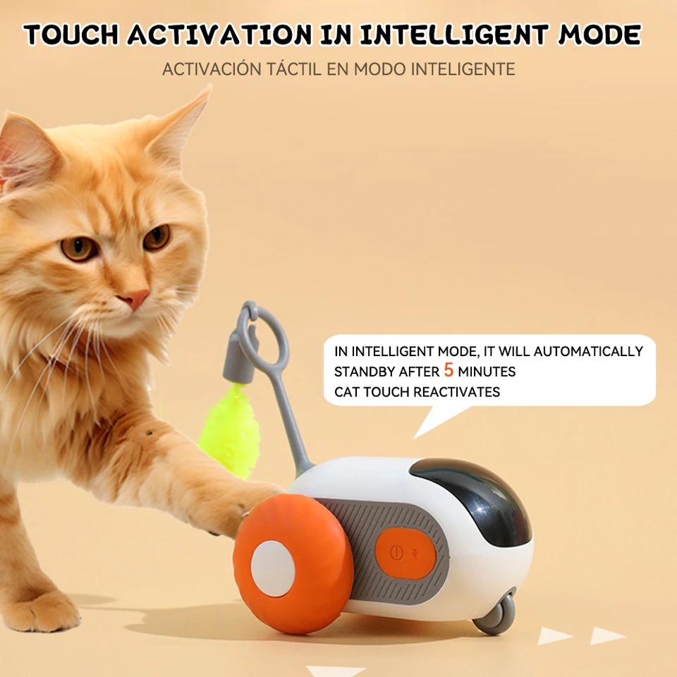 Turbo Tail 2.0 Cat Sirualtz Remote Control Cat Toys For Indoor Cats ...