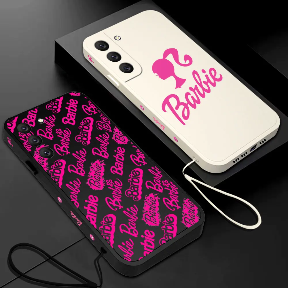 Pink-Barbies-Silicone-Case-For-Samsung-Galaxy-S23-S22-Ultra-S21-S20-FE ...