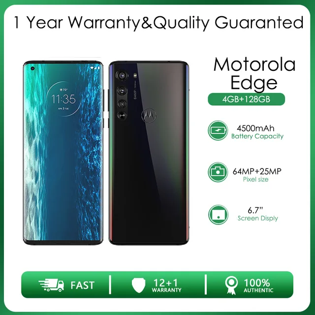 Original Unlocked Motorola Edge 5G Dual Sim 4GB RAM+128GB Octa-core ...