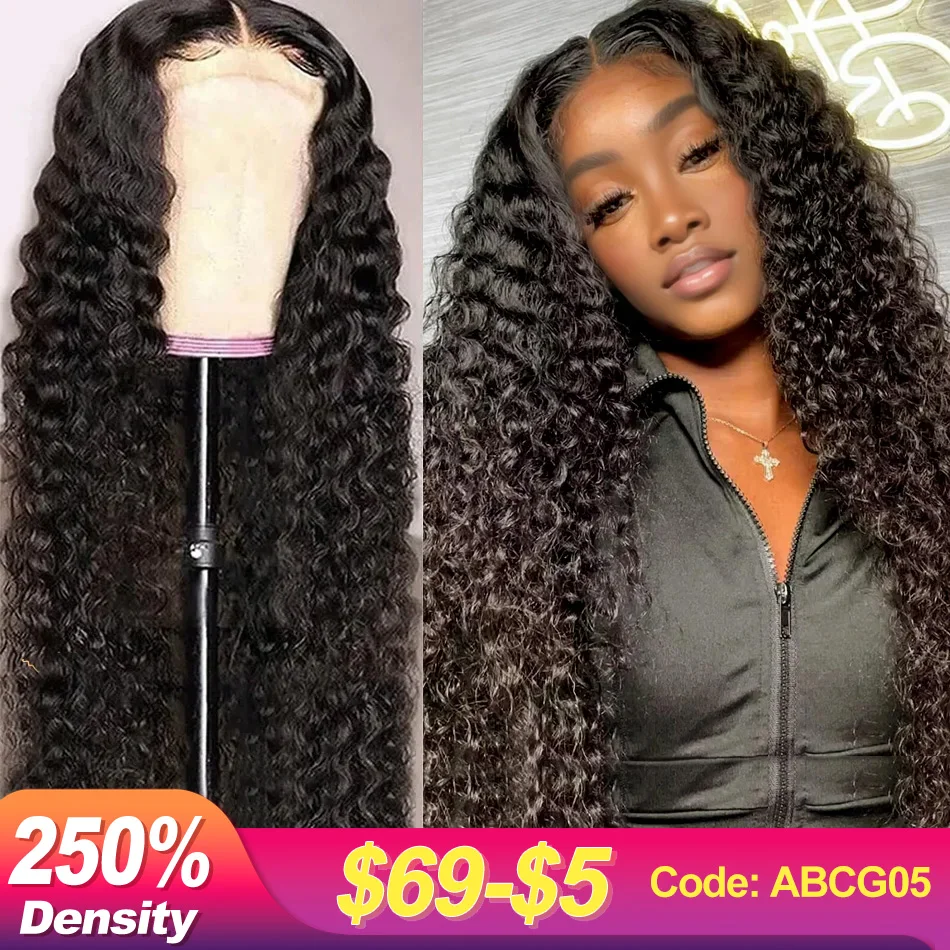 Peruca-encaracolada-brasileira-com-frente-de-renda-transparente-para ...