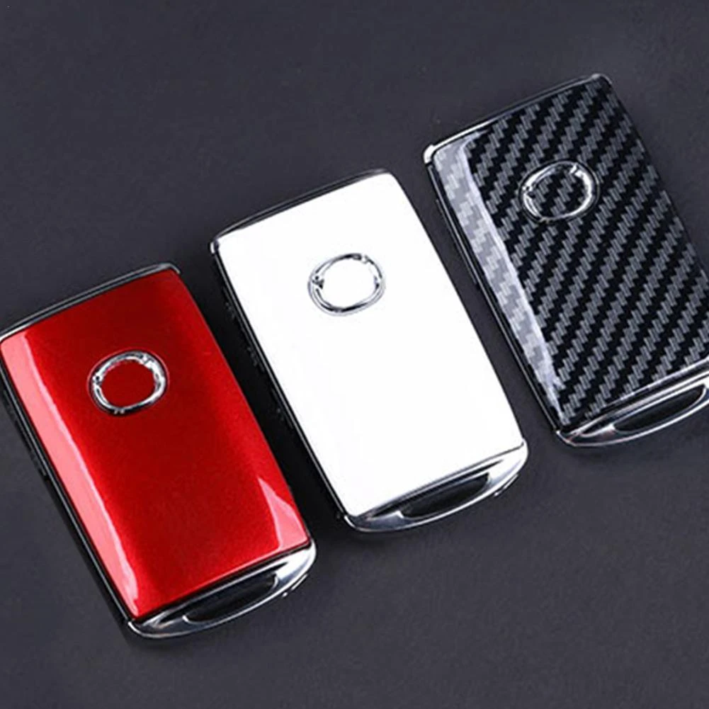Car Key Fob Cover Replacement Carbon ABS Fiber Car Key Shell Cover for ...