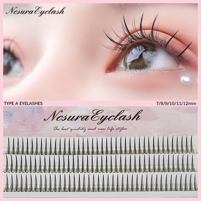 A-M-Shaped-Lashes-Professional-Makeup-Individual-Lashes-Cluster-Fans ...