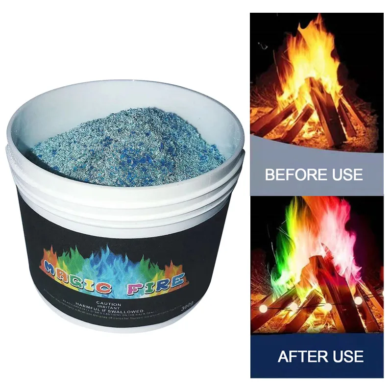 Magic-Fire-Colorful-Flames-Powder-Bonfire-Sachets-Pyrotechnics-Magic ...