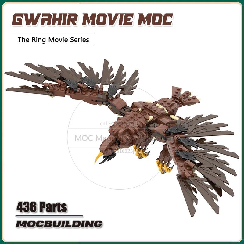Gwahir MOC UCS Rings Movie Scene Building Blocks Technology Bricks DIY ...