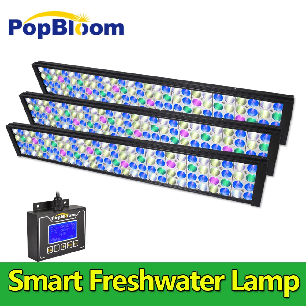 PopBloom-Freshwater-LED-Aquarium-Lamp-Smart-Aquatic-Plants-Lighting-for ...