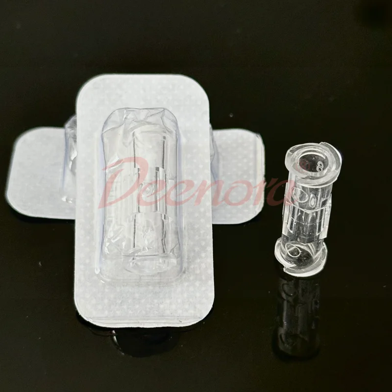 10-1000PCS Disposable Luer Lock Connector Transparent Double Helix Leak ...