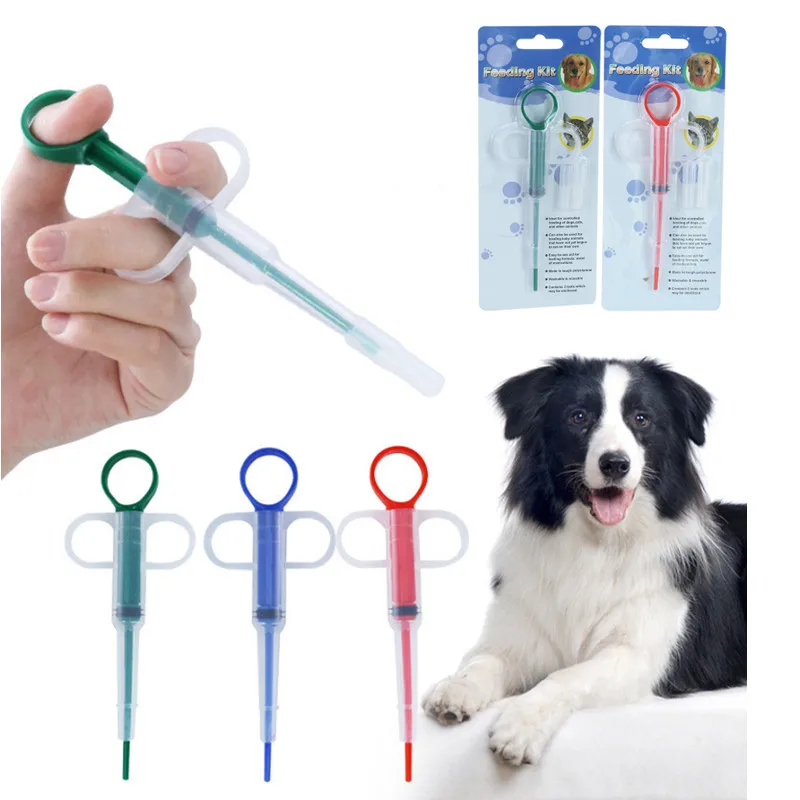 1PCS-Pet-Medicine-Syringe-Tablet-Pill-Gun-Piller-Push-Dispenser ...