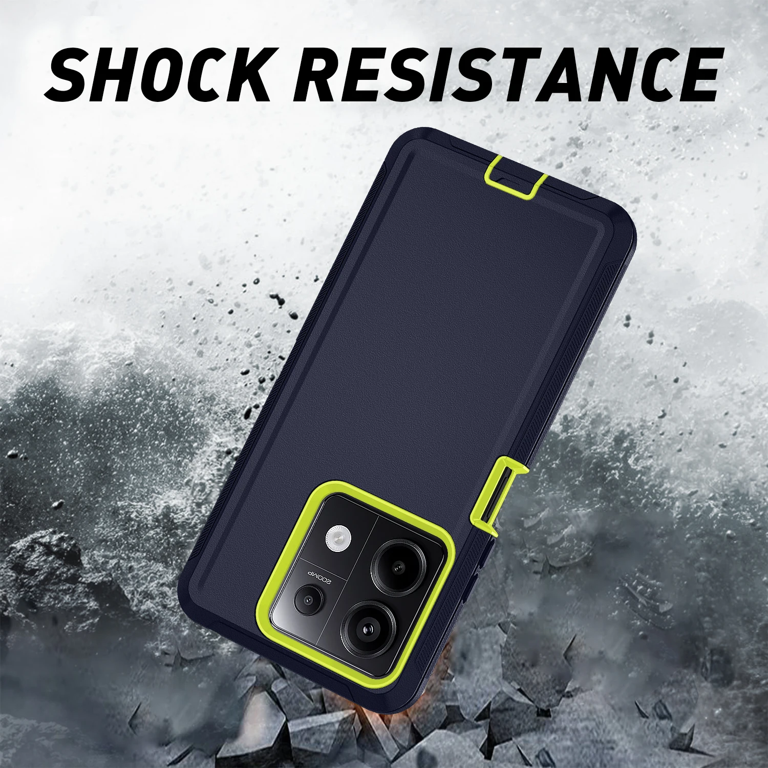 Rugged Armor Shockproof Dustproof Protective Phone Case for Galaxy ...