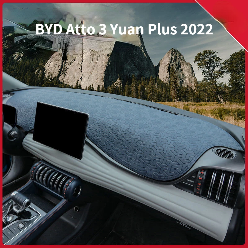 For-BYD-Atto-3-Yuan-Plus-2022-accessories-Car-Dashboard-Covers-Mat ...