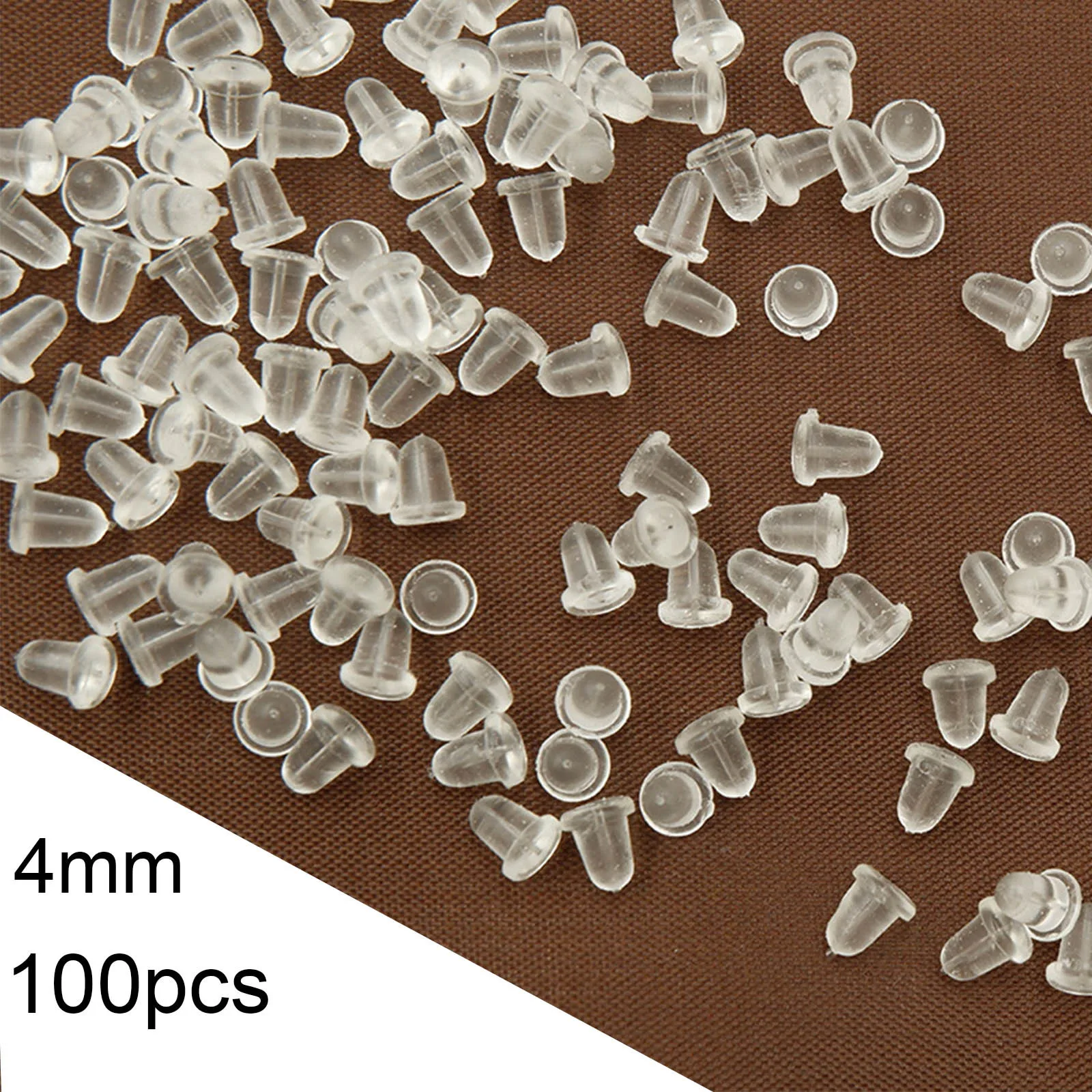 100pcs/lot Plastic ear plugs Earring Back Diy Jewelry Accessories ...
