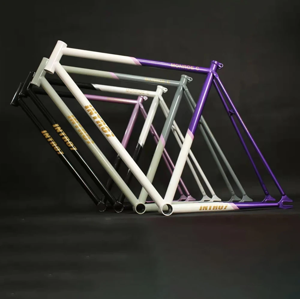 INTRO7 Fixed Gear Frame i7 MONROE C Retro Track Bike Single Speed Frame ...