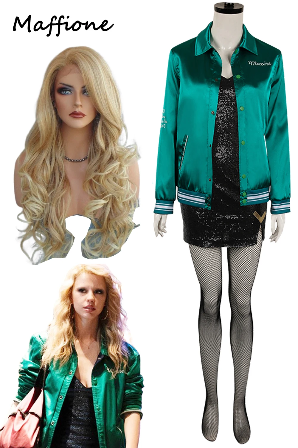 Maxine-Minx-Cosplay-New-Green-Jacket-Costume-2024-Movie-MaXXine-Role ...