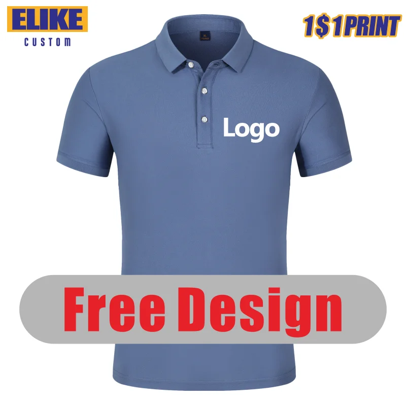 Elike-poli-ster-polo-camisa-logotipo-personalizado-imprimir-grupo ...
