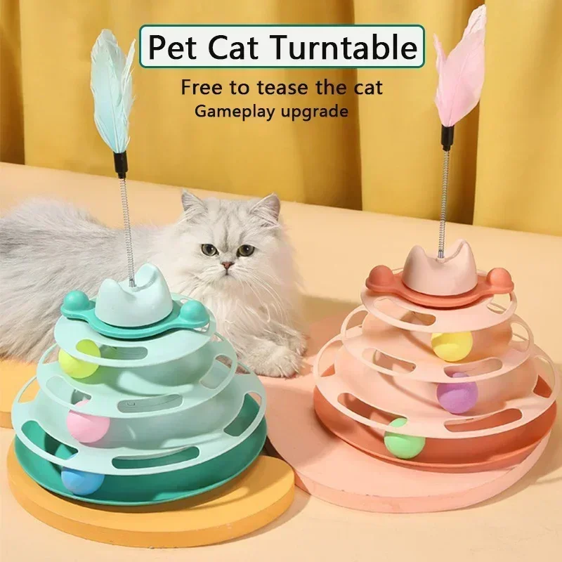 Cats-Toy-Tower-Tracks-Cat-Toys-Interactive-Cat-Intelligence-Training ...