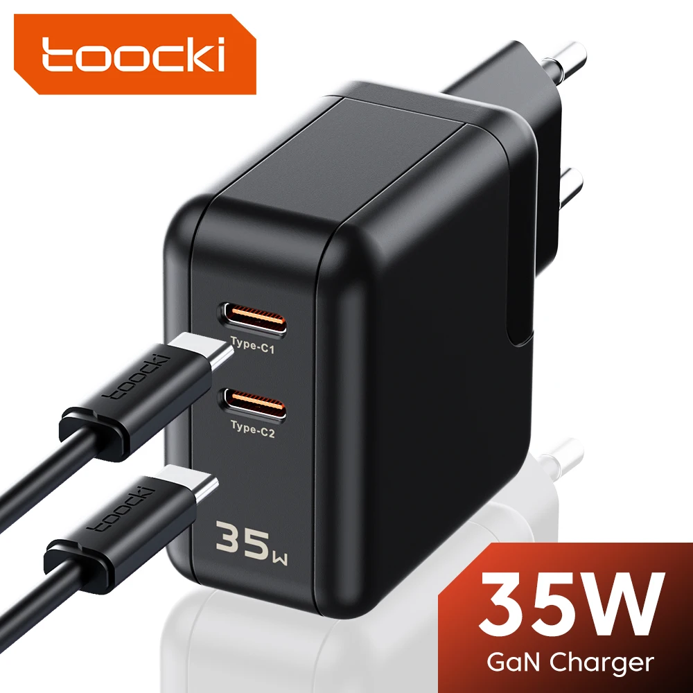 Toocki USB GaN Charger 35W Fast Charge Charger Type C PD 3.0 Quick ...