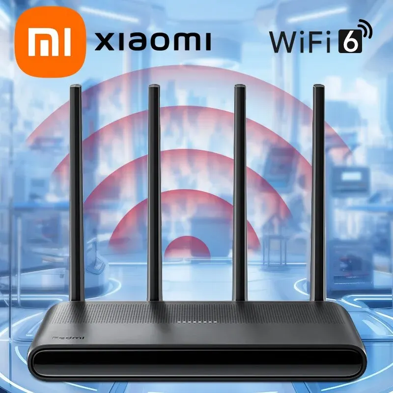Xiaomi-Redmi-AX6000-Wifi-Router-Mesh-System-WiFi6-160MHz-Bandwidth-8 ...