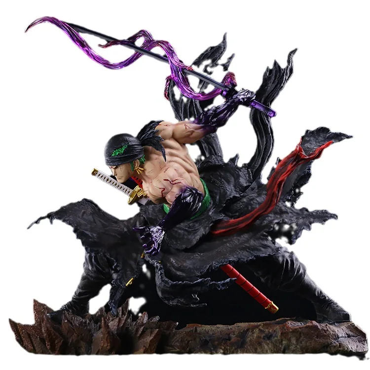 35CM-One-Piece-Anime-Figure-Roronoa-Zoro-Figurine-Pvc-Gk-Statue ...