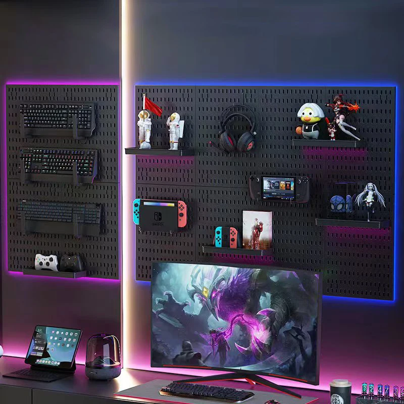 Wall-Mounted-No-Punch-Hole-Board-for-Study-Room-Living-Room-DIY-Gaming ...