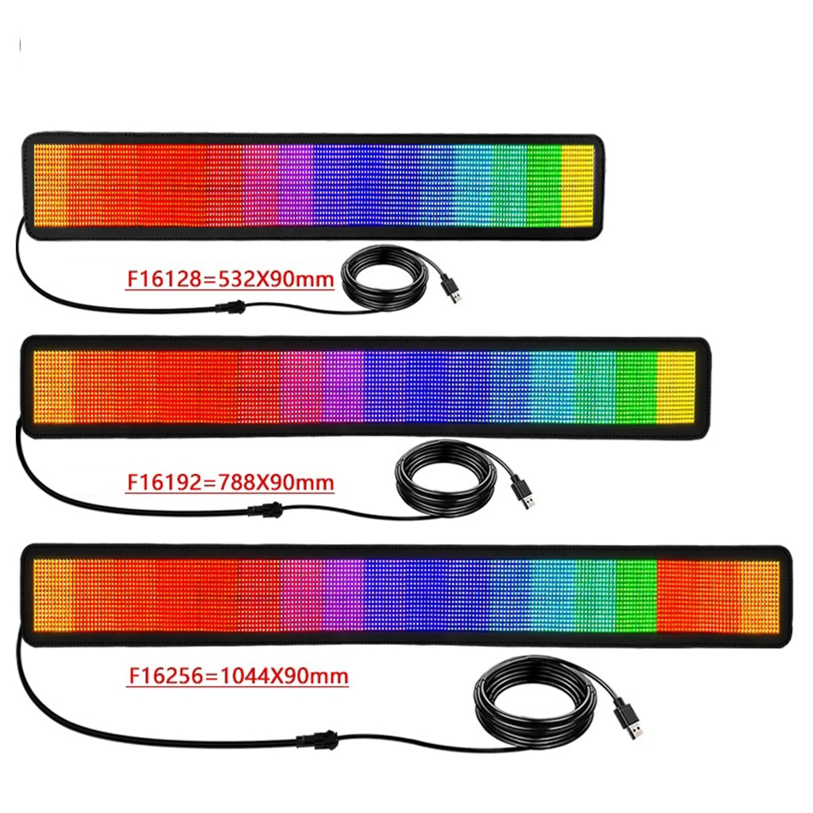 5V-Car-LED-Flexible-Display-LED-Matrix-Pixel-Panel-USB-Car-Rear-Window ...
