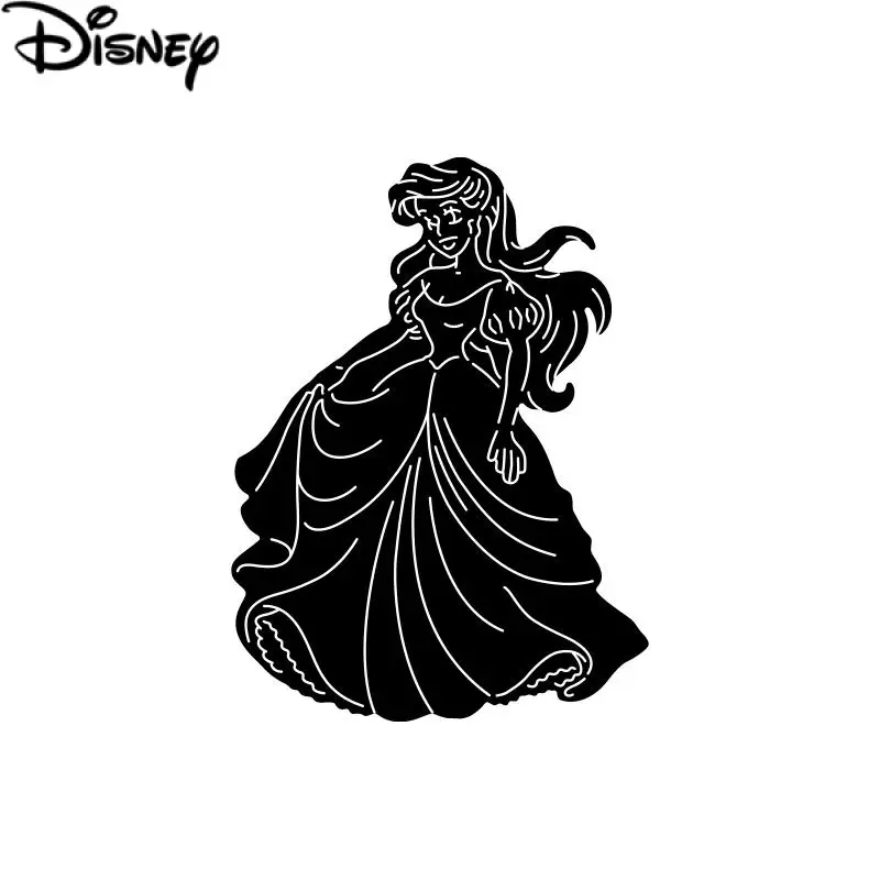 Disney Princess Ariel Silhouettes