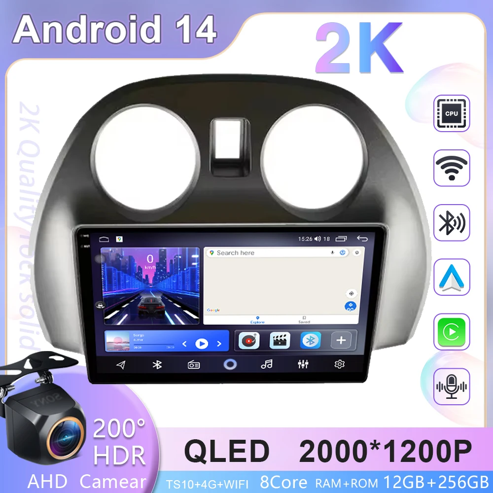 Android 14 Car Radio For Mitsubishi Eclipse Spyder 2005-2012 Multimedia ...