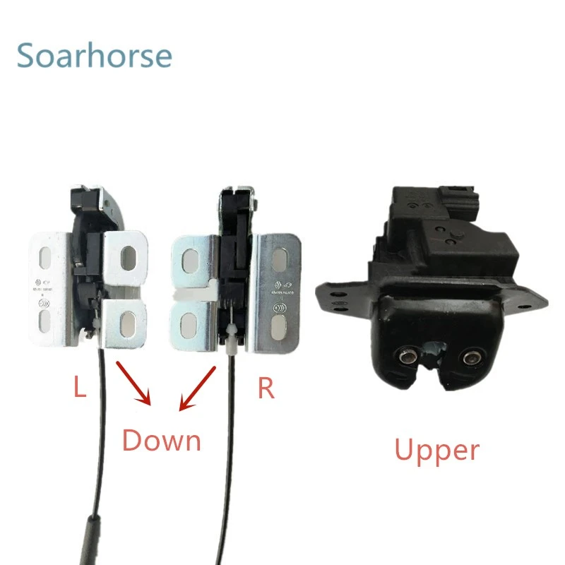For Renault Koleos Genuine Rear Trunk Lock Back Door Tailgate Latch Locks Upper And Down - Locks ...
