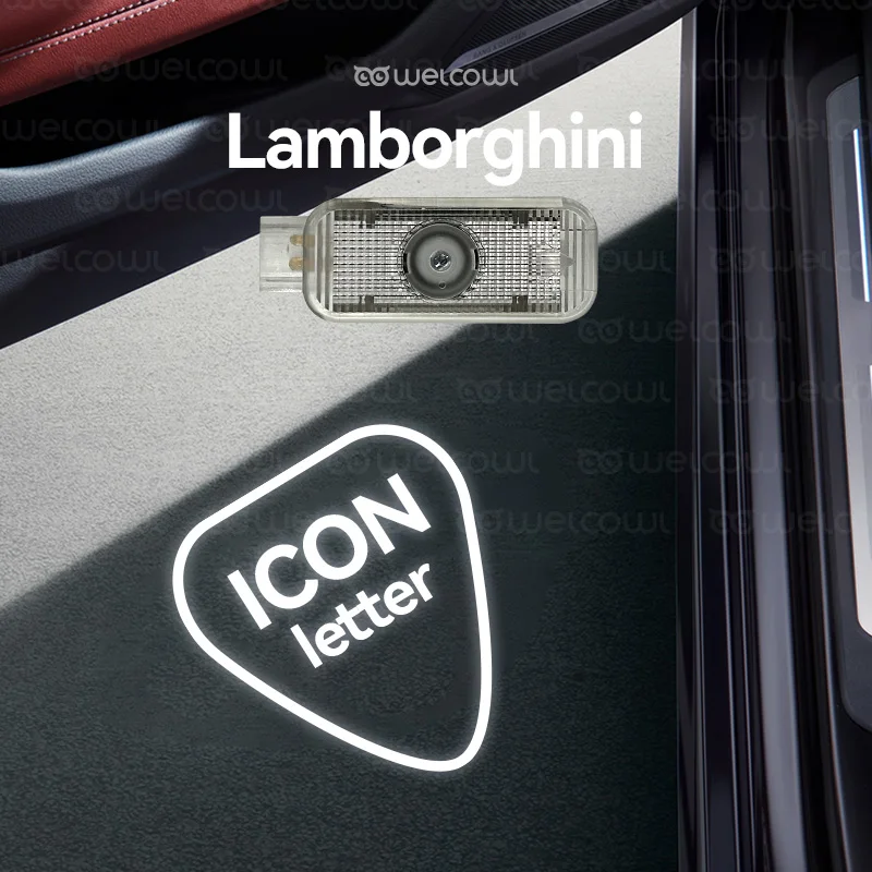 Welcome Car Door Light For Lamborghini Huracan URUS Aventator Gallardo ...