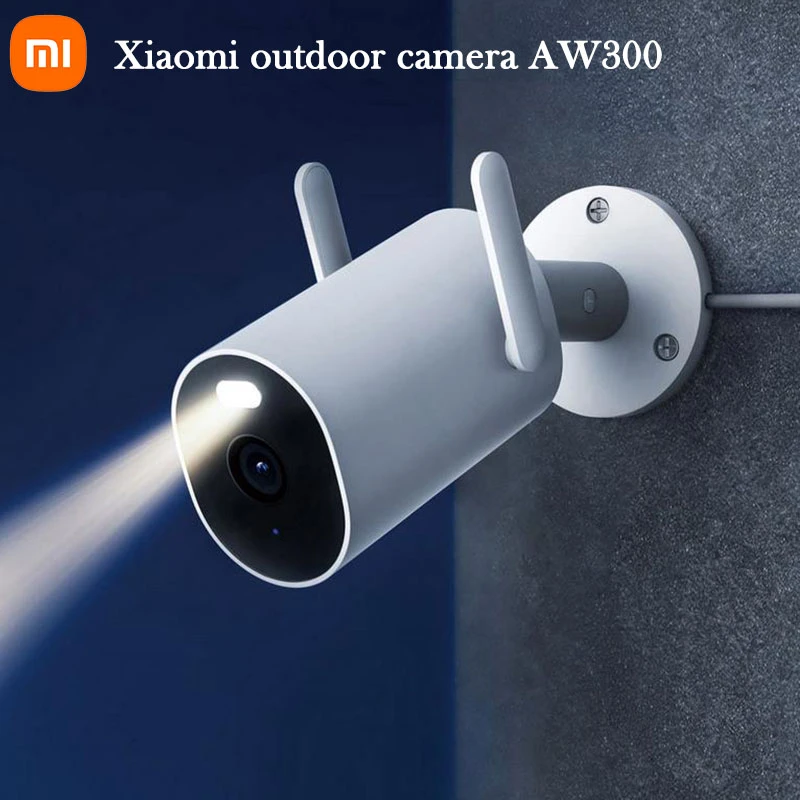 Xiaomi Mijia Smart Outdoor Camera AW300 IP66 2K Full Color Night Vision ...