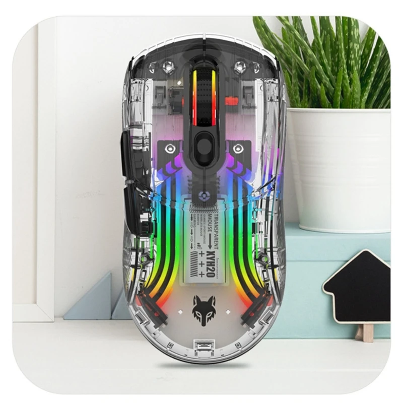 Wireless Computer Mouses Transparent