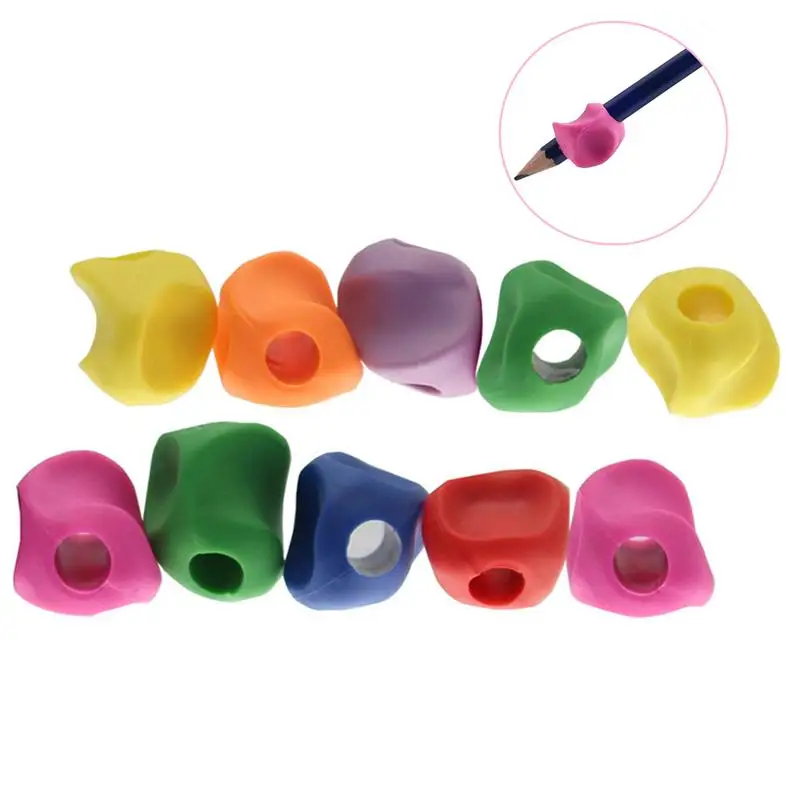 10Pcs-Pencil-Special-Pen-Holder-For-Young-Children-Writing-Corrector ...
