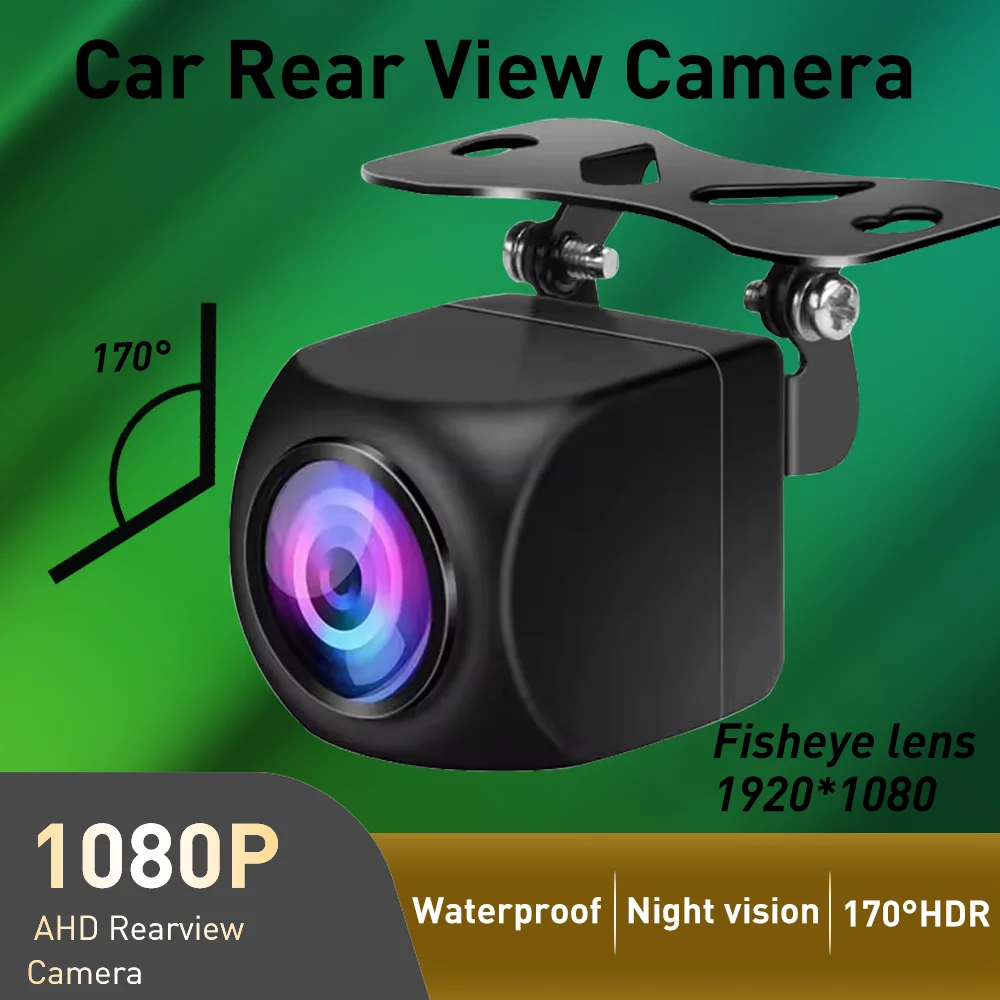 Car Rear View Camera 4LED Night Vision Reversing Automatic Parking ...