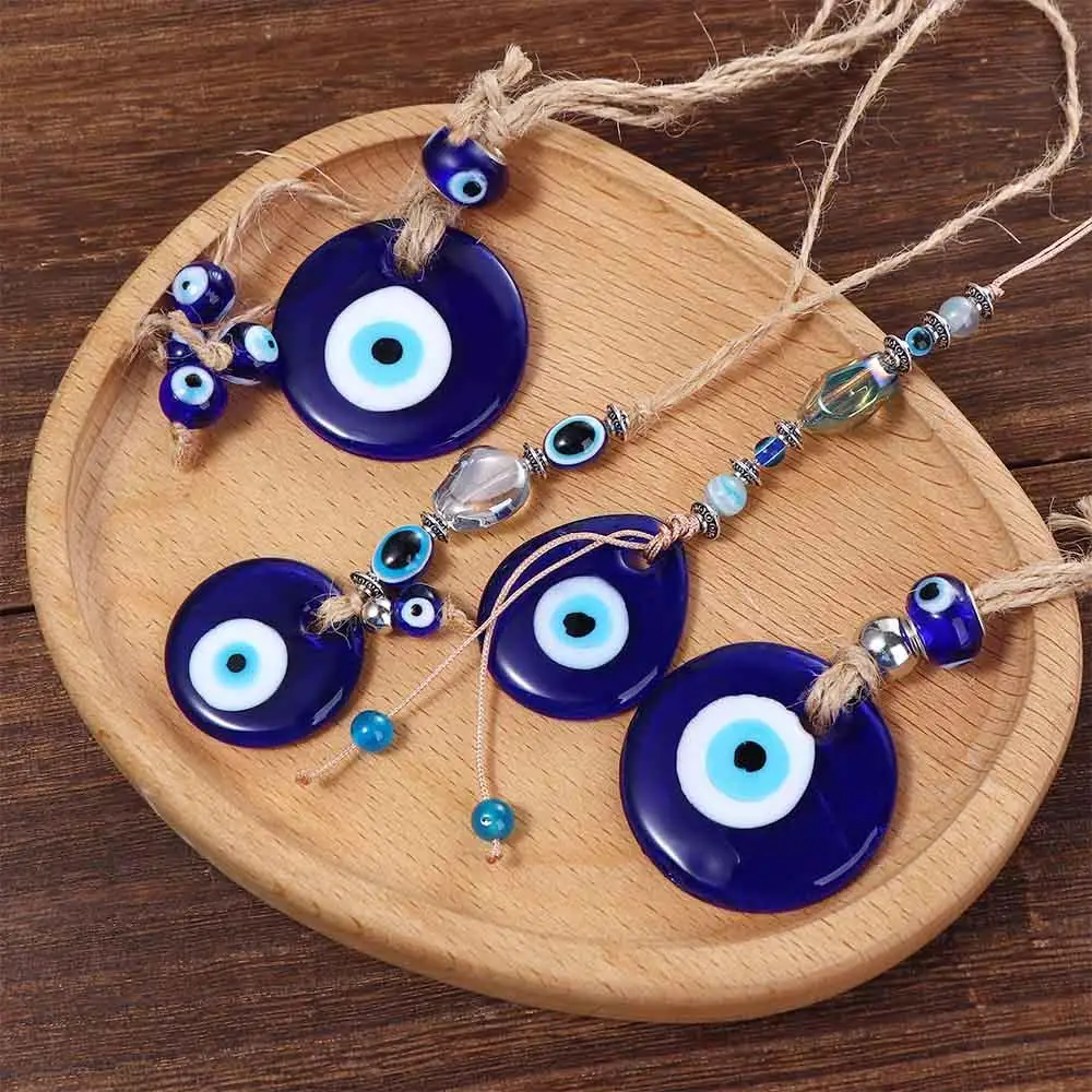 Turkey-Evil-Blue-Eye-Twine-Drop-Pendant-Lucky-Blue-Eye-Jewelry-Glass ...