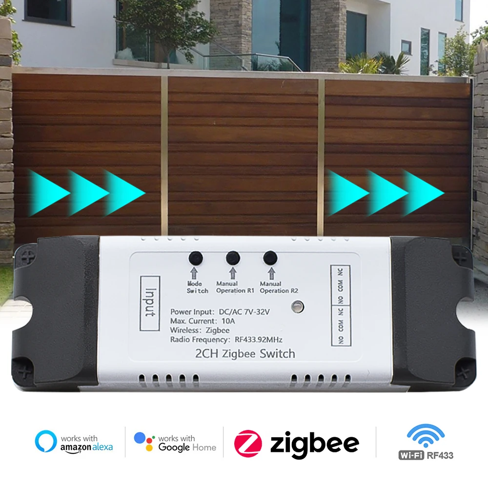 ZIGBEE Tuya / Ewelink Garage Door Opener Controller Smart Switch Relay ...