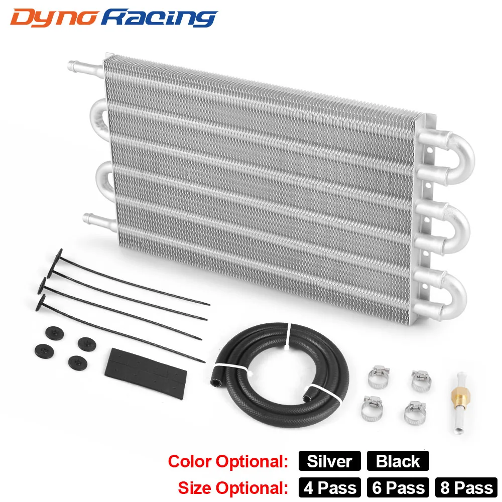 4-Row-6-Row-8-Row-Universal-Aluminum-Remote-Transmission-Oil-Cooler ...