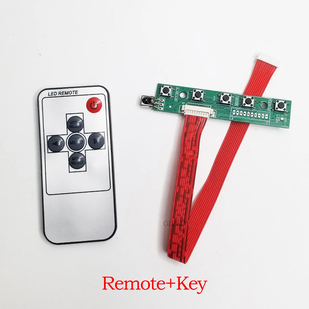 Remote+5 button Key switch with IR for PCB800 series infrared remote ...