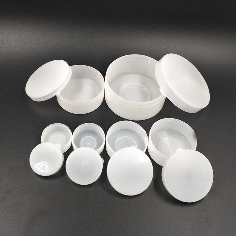 30pcs-5g-20g-5ml-20ml-Empty-White-Plastic-PP-Cosmetic-Jars-Skin-care ...