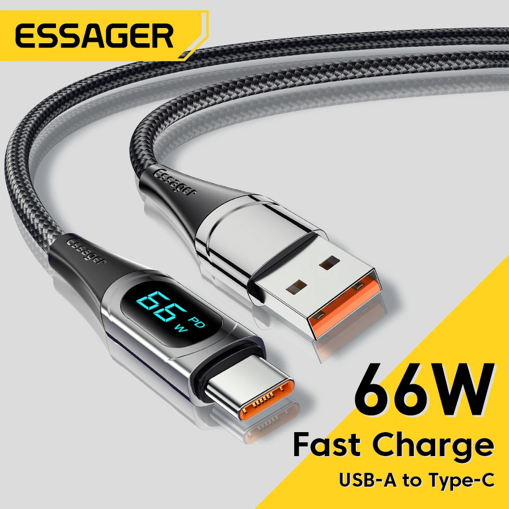 Fast Charging Cables Essager | Fast Charge Cable Charger C | Fast ...