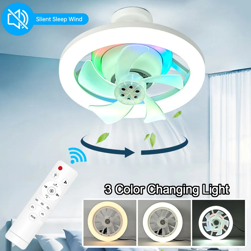 Smart-Ceiling-Fan-with-Remote-Control-3-Speed-and-RGB-Color-Dimmable ...