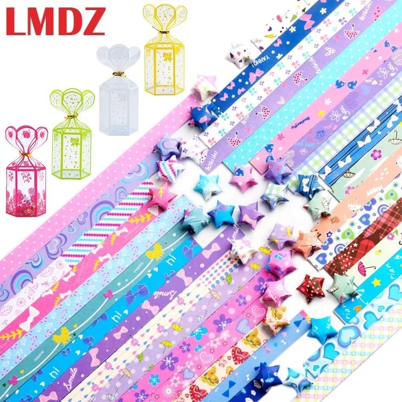 LMDZ-Star-Origami-Papel-Tiras-Decora-o-Artesanato-M-o-DIY-27-Variedade ...